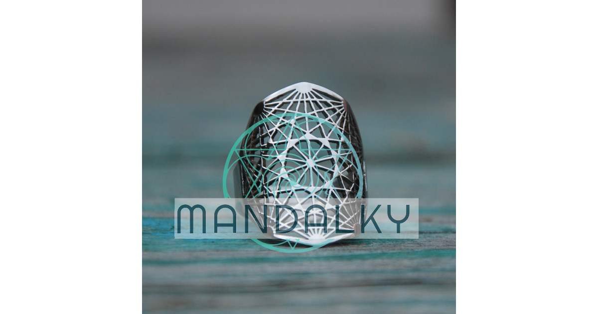 Prsten Dodekahedron | Mandalky